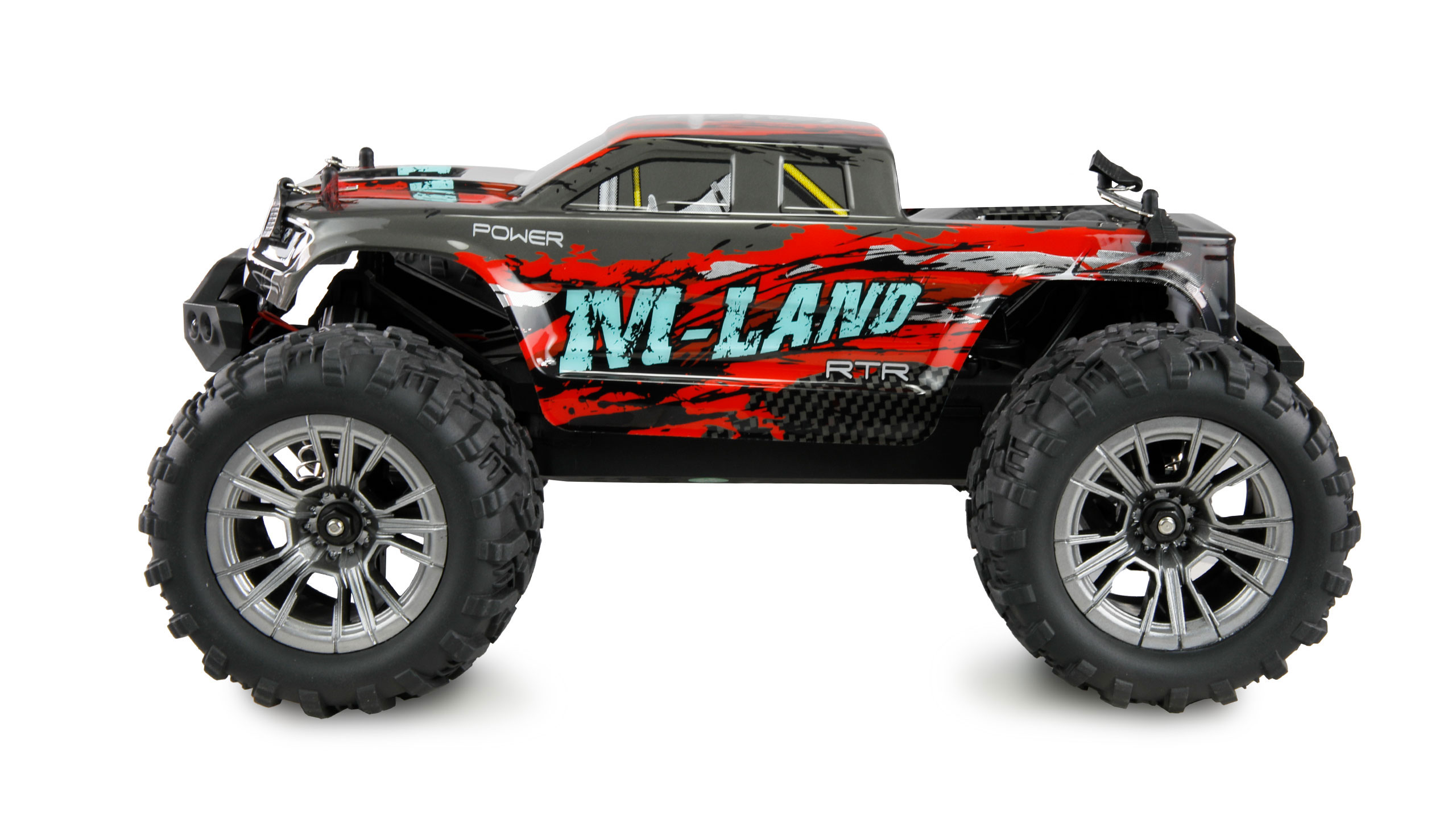 M-Land Monstertruck 48km/h 4WD 1:16 RTR rot | 22622